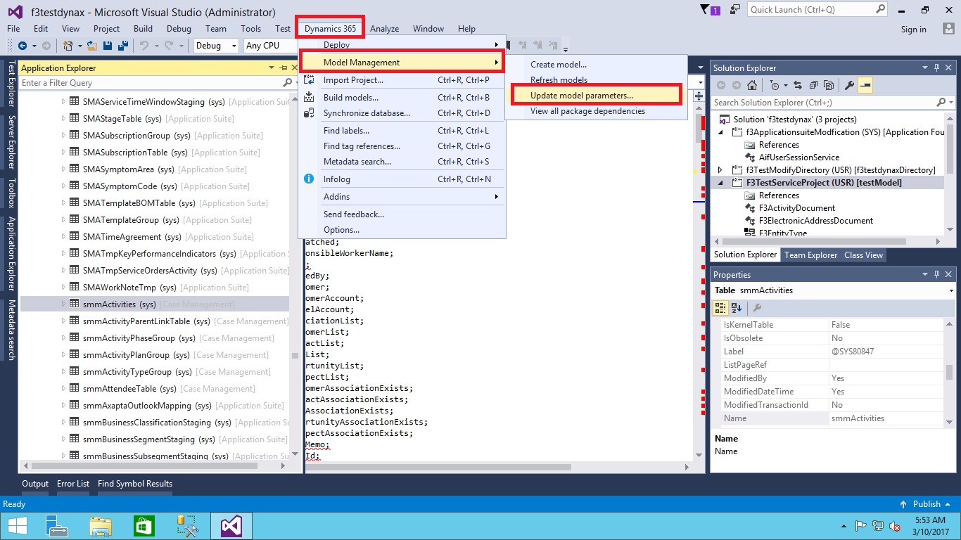 Dynamics Ax 365 The Name Does Not Denote A Class A Table Or An Extended Data Type Geekz 0113