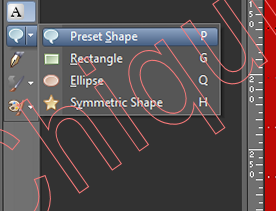 Chiqui's Blog: BANNER USING PRESET SHAPES AND ANIMATION