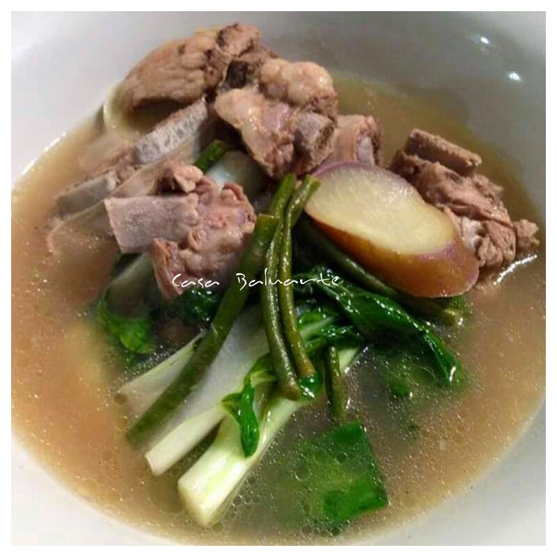 Casa Baluarte Filipino Recipes: Sinigang na Pork Ribs