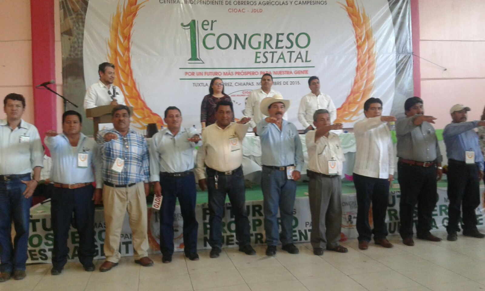 Cumple CIOAC-JDLD 53 años de vida