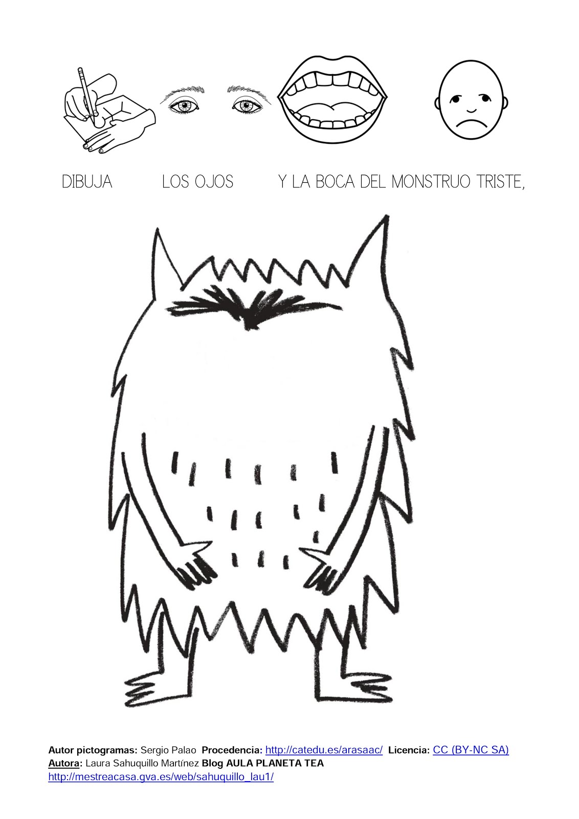 RECURSOS Y ACTIVIDADES PARA EDUCACIÓN INFANTIL: EL MONSTRUO DE COLORES ...