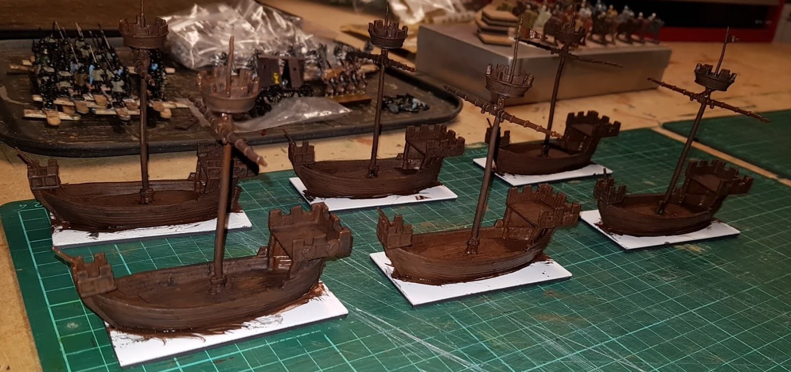 Braunschweig-Wolfenbuttel's Wargames World: Six Essex Medieval Cogs