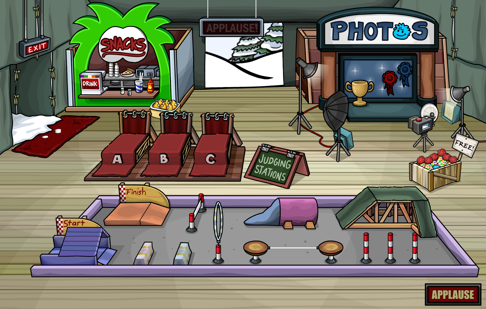 Club Penguin Secrets: Club Penguin Customs - Puffle Party (Part 2)