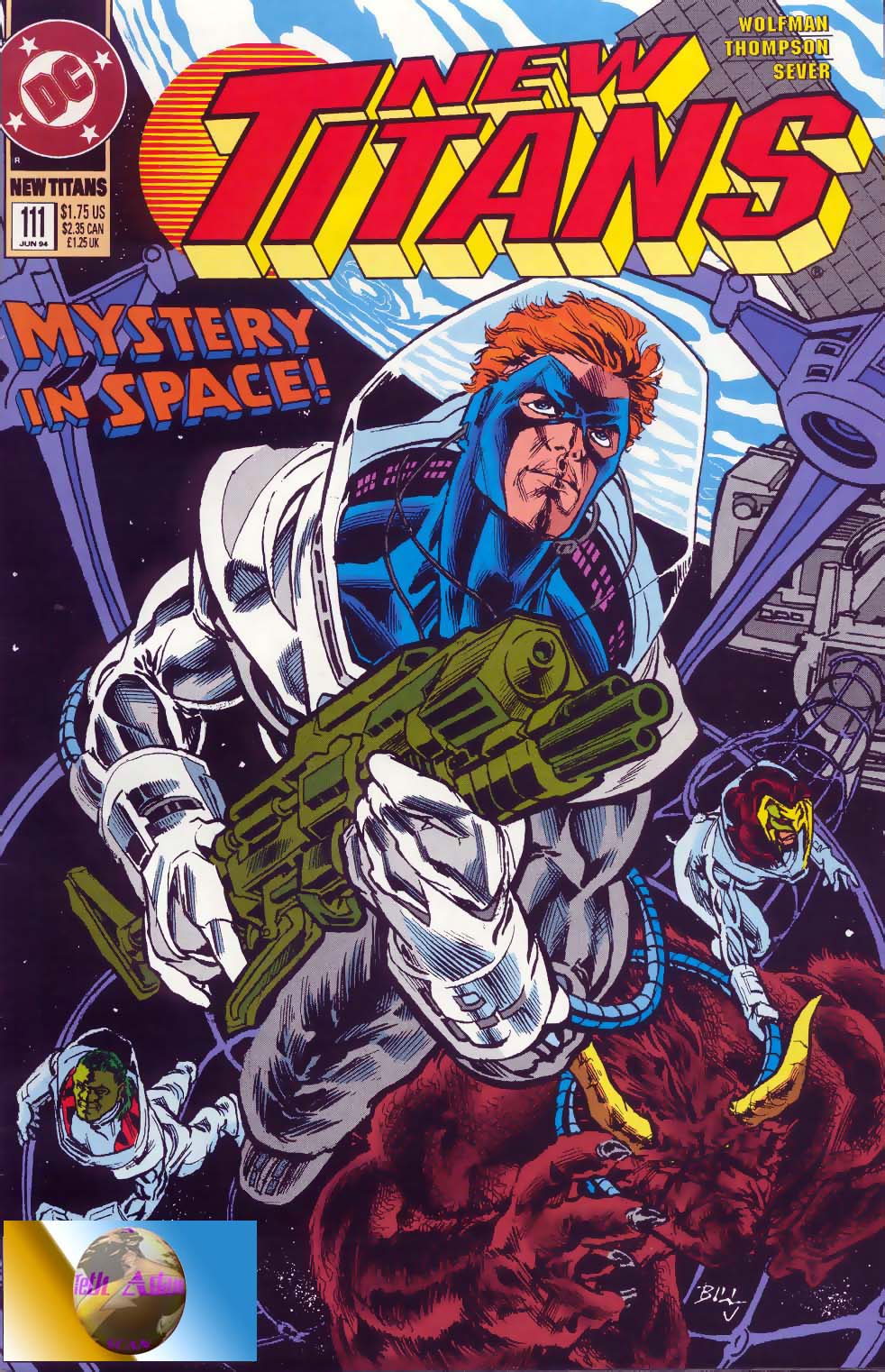 Read online The New Titans (1988) comic - Issue #111