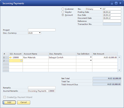 How to Use Flow Cash SAP Business One - SAP business one