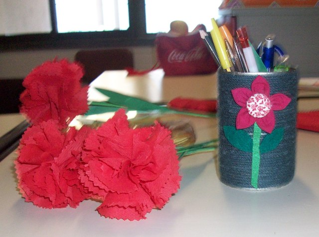 ARTESANATO COM AMOR: Cravo de Papel