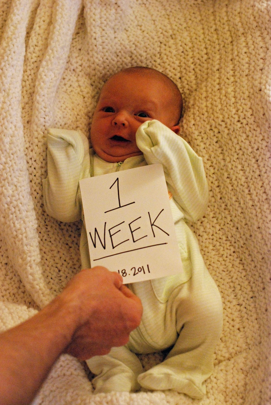 Every Night's a Weekend: Happy One Week!