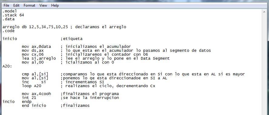 Lenguajes de Interfaz: Implementación de la condición if-then