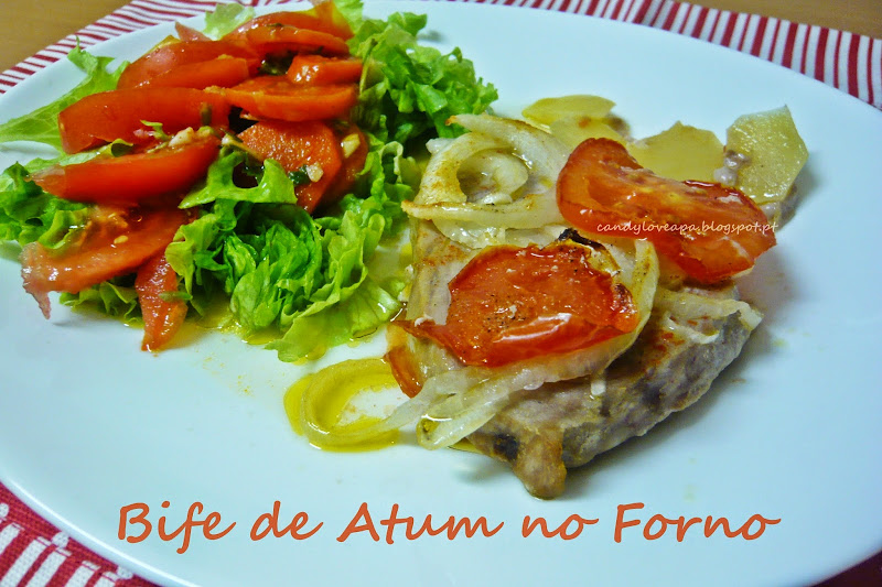Candy Love: Bife de Atum no Forno