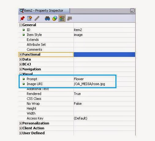 ORACLE TIPS: OAF Form Items