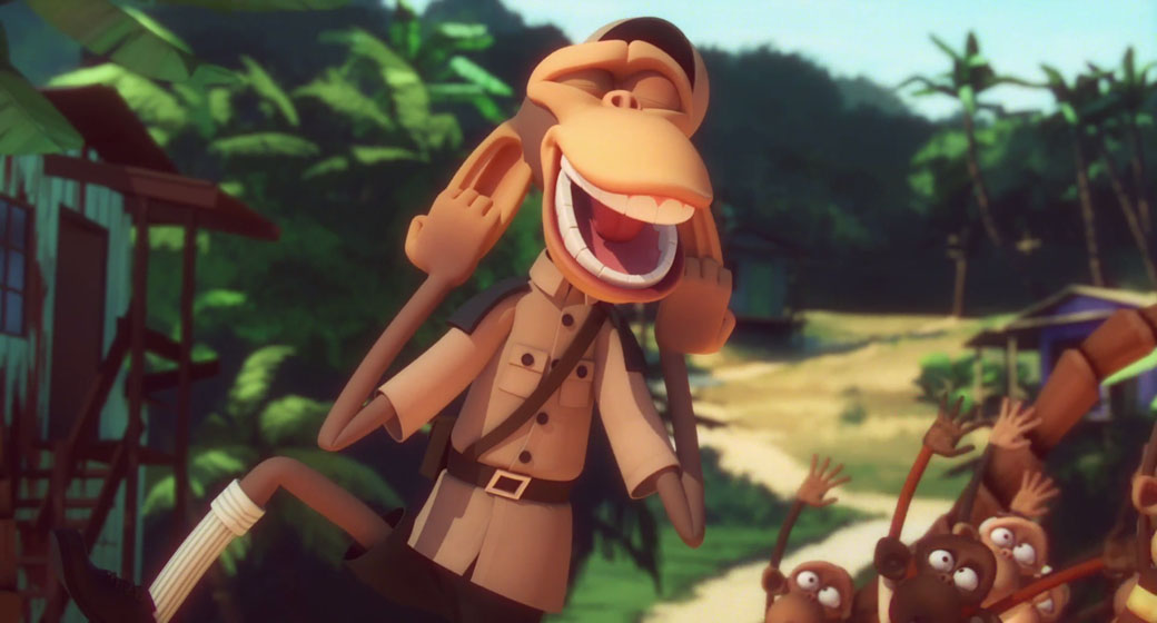 Dan Harder Animation: Marco Macaco Character Design