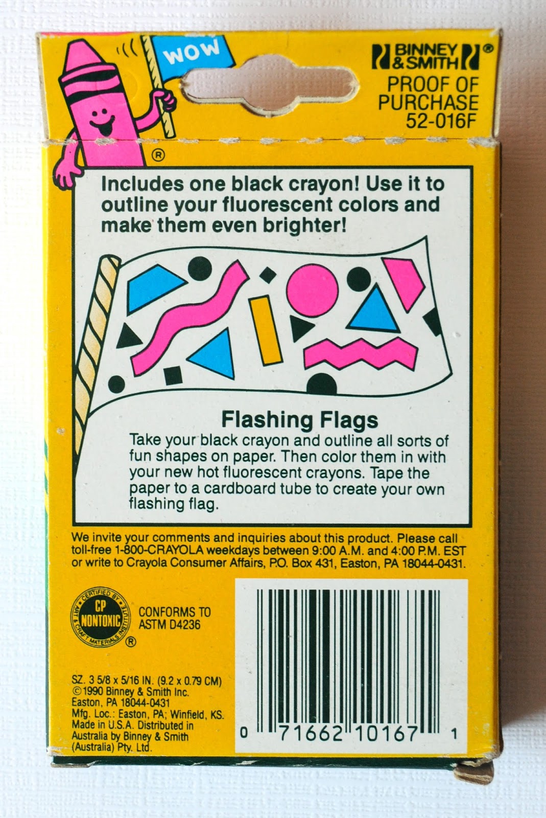 Crayola Fluorescent Crayons: What's Inside the Box | Jenny's Crayon ...