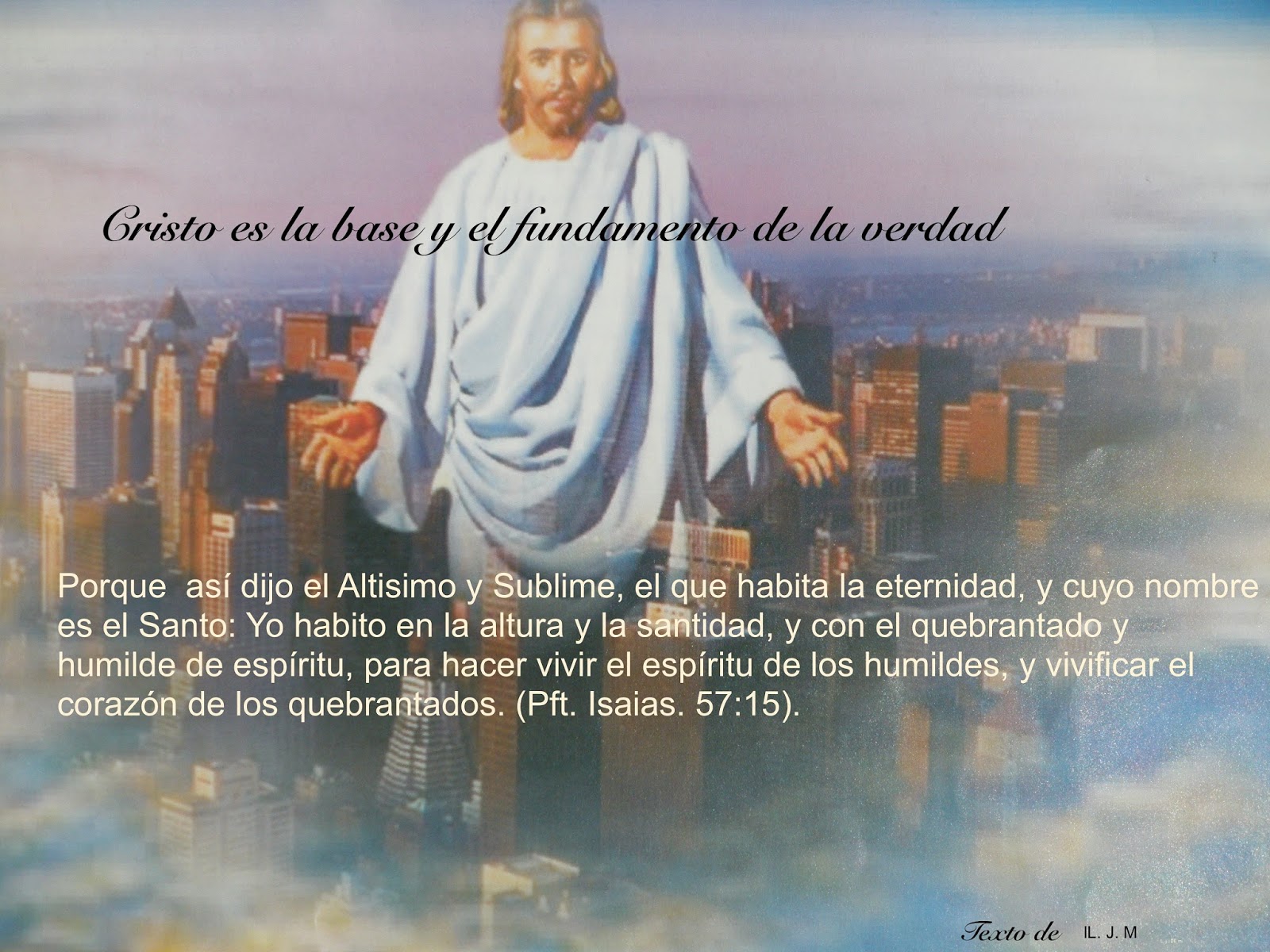 Meditaciones Matinales: EDIFICANDO EN CRISTO