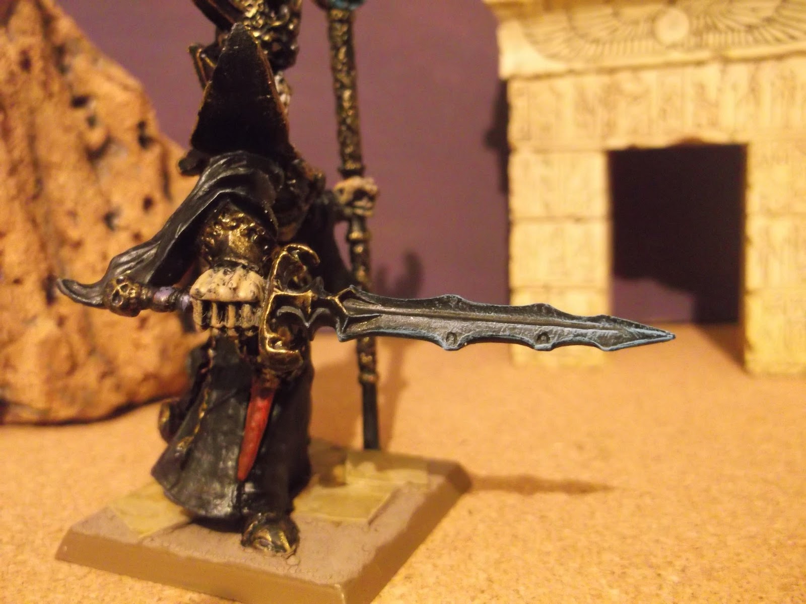 Goblin Lee's Miniatures Blog. : Nagash (old version), and 'friends'.