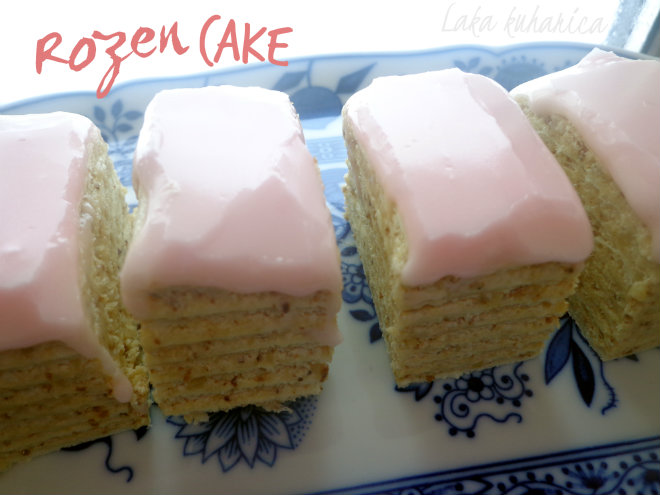 Rozen torta ☆ Rozen cake - Laka kuharica