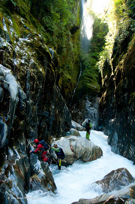 PASSION4ADVENTURE: The first descent of Toaroha Canyon, New Zealand