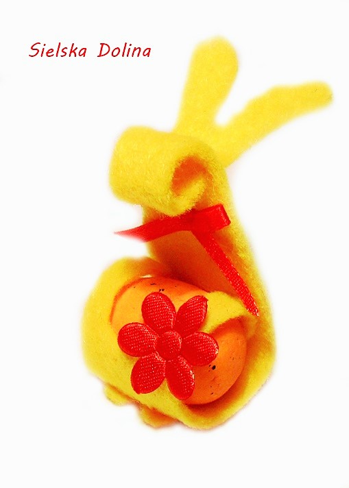 Sielska Dolina: Wielkanocne zajączki z filcu
