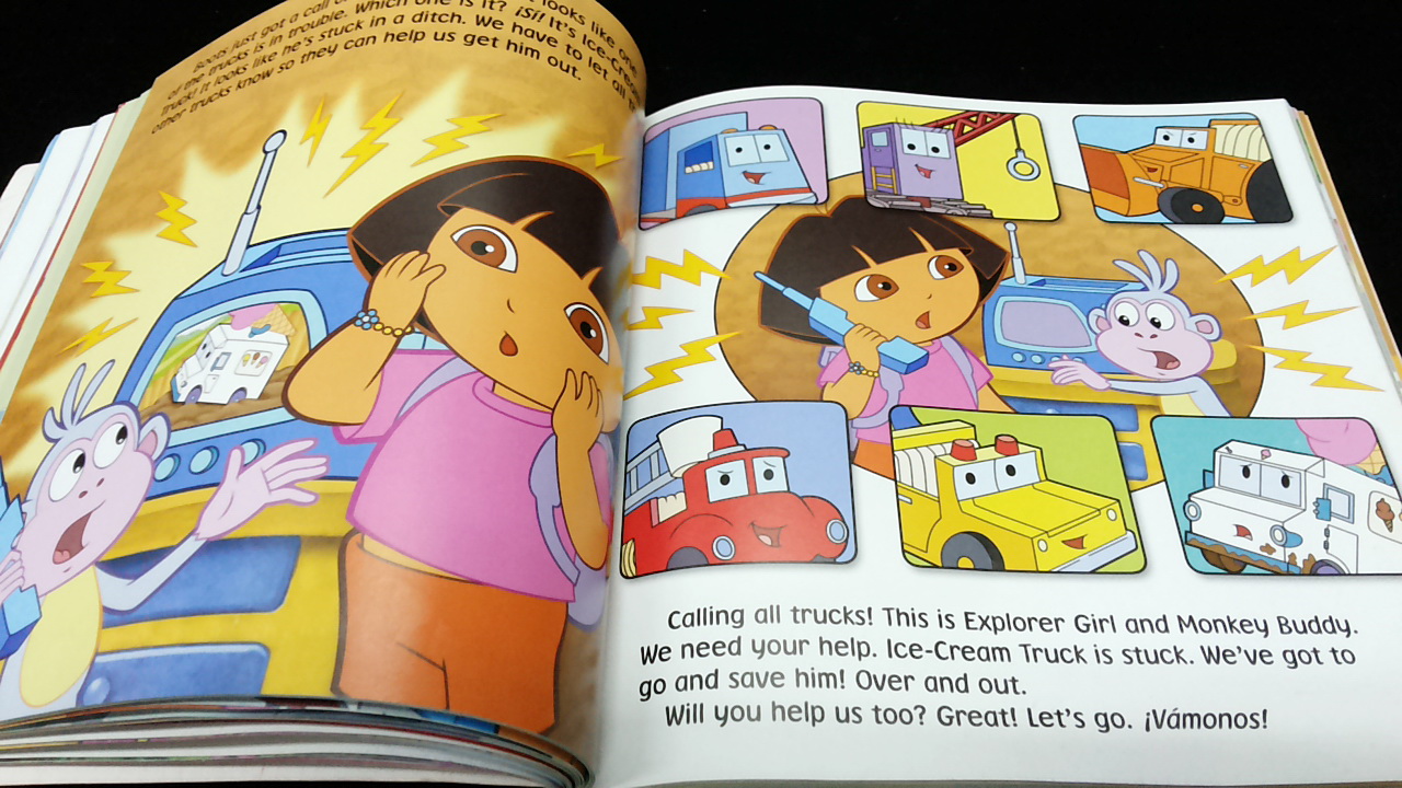 Kid Books Blog: 106.Big Book of Dora / Little Star