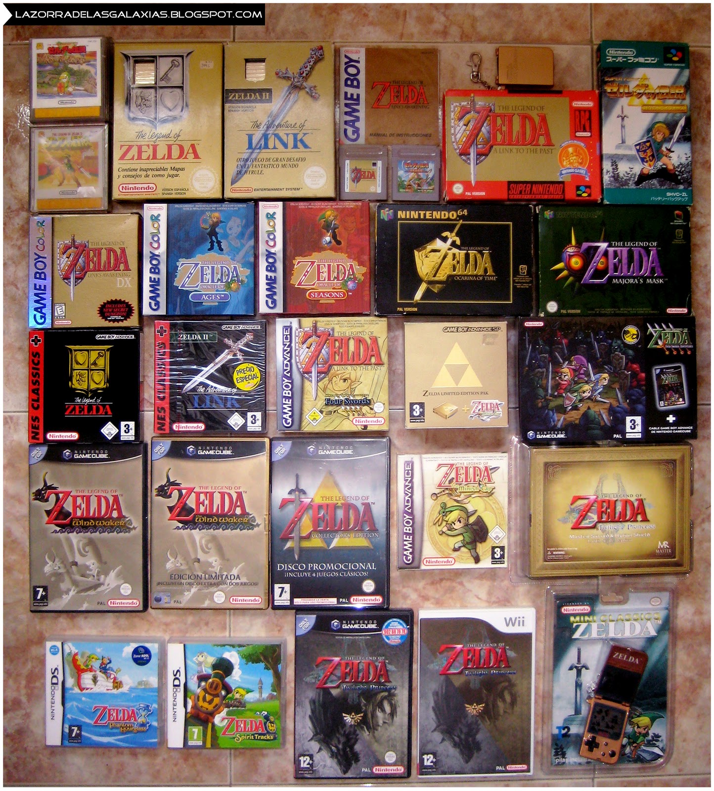 LA ZORRA DE LAS GALAXIAS: -- ZELDA COLLECTION