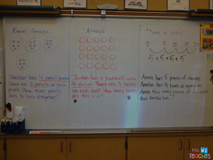 Ms. Wu Teaches: Multiplication Stories