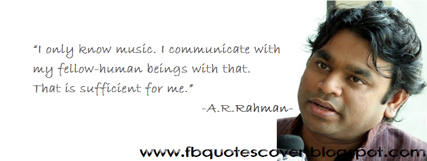 www.fbquotescover.blogspot.com: A.R.Rahman Cover Photos