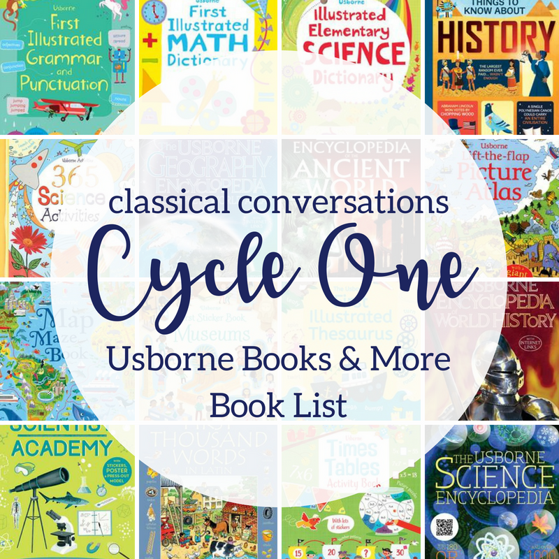 Classical Conversations Cycle One Usborne Book List | Buck & Chuck