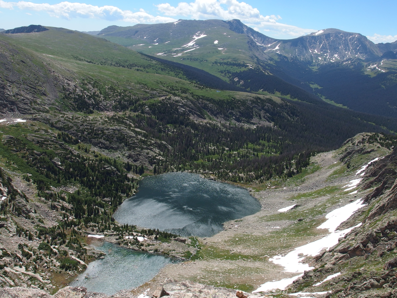 Hiking Rocky Mountain National Park: Comanche Peak and Area.