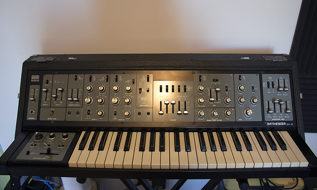 MATRIXSYNTH: ROLAND SH-5 - Vintage Analog Synth