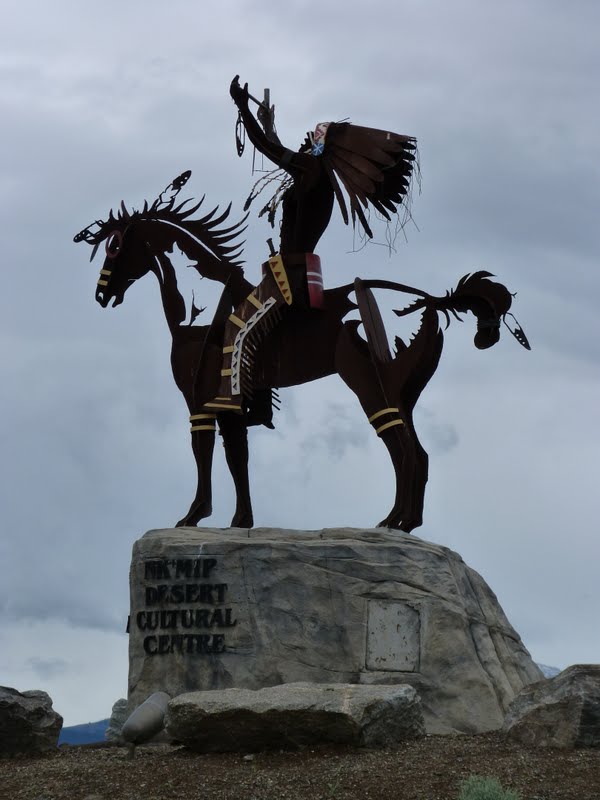 Pat's Ramblings: Okanagan Indian Sculptures