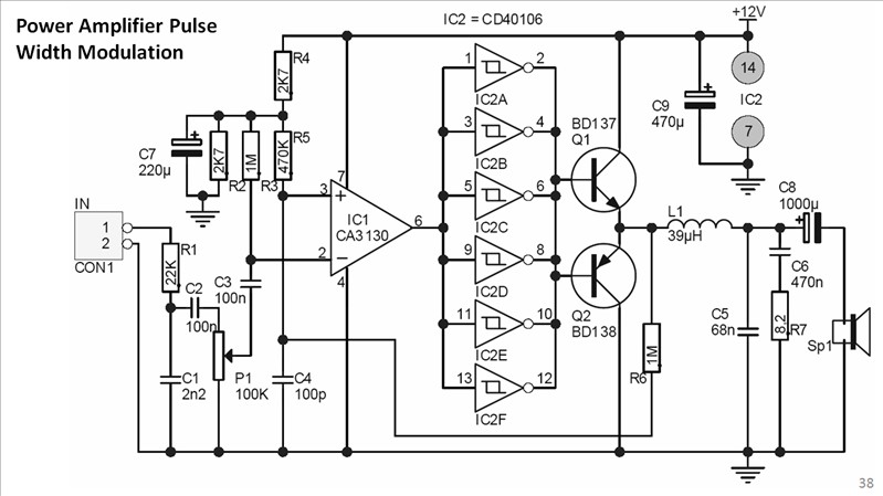 PWM Power Amplifier, Sebuah Audio Amplifier Yang Memanfaatkan Komponen ...