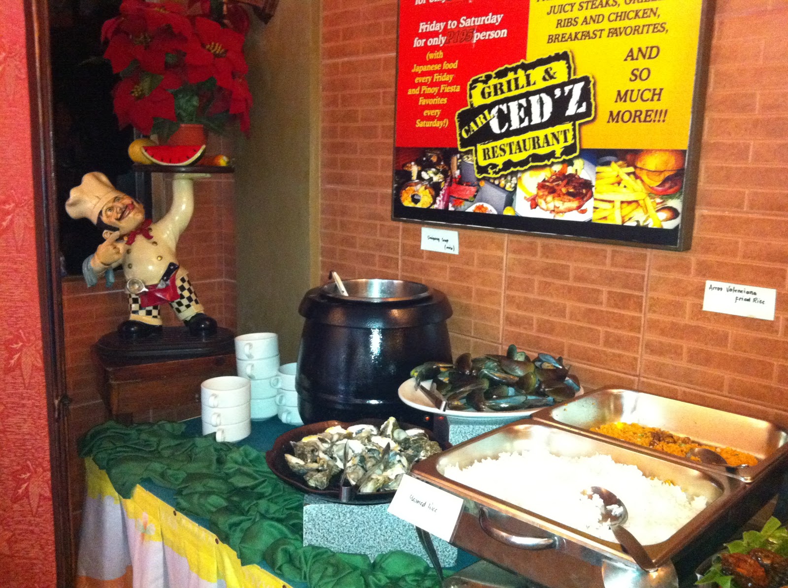 Life is Beautiful- Jannah's Random Life: EAT ALL YOU CAN AT CARL CED'Z ...