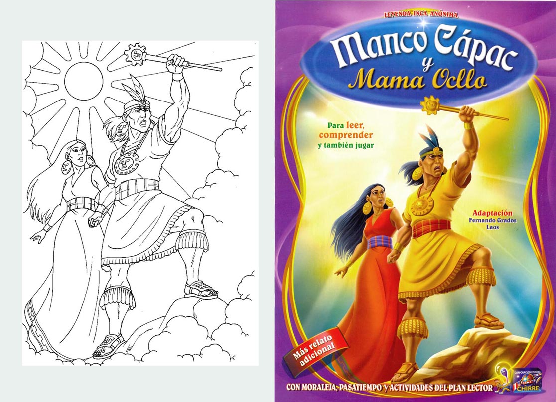 Dibujo de manco capac - Imagui