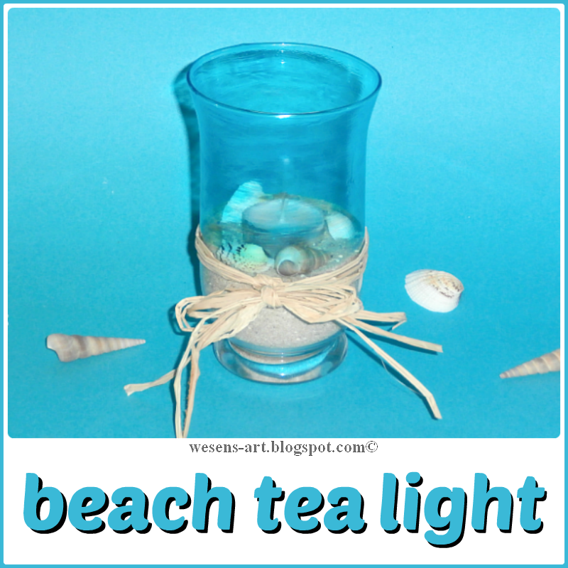Wesens-Art: beach tea light