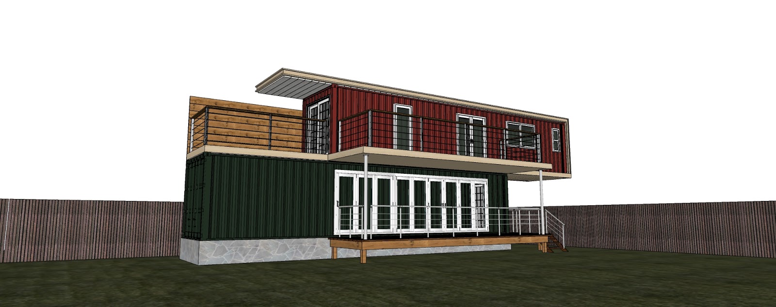 THE MAKING OF CONTAINER HOUSE: SKETCHUP, V-RAY AND POST-PRODUCTION TUTORIAL