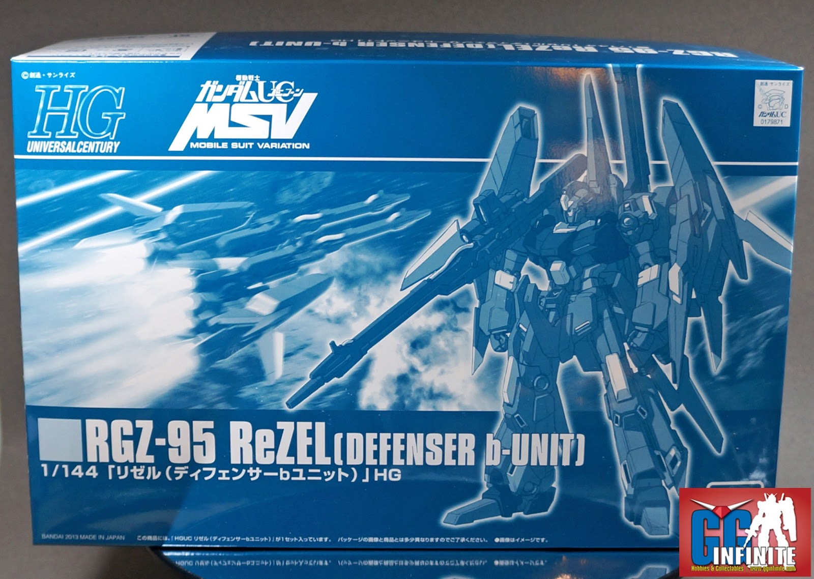 GUNDAM GUY: GG INFINITE: P-Bandai Hobby Online Shop Exclusive: HGUC 1/ ...