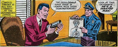 Ronald Reagan's First Comic Book Appearance?
