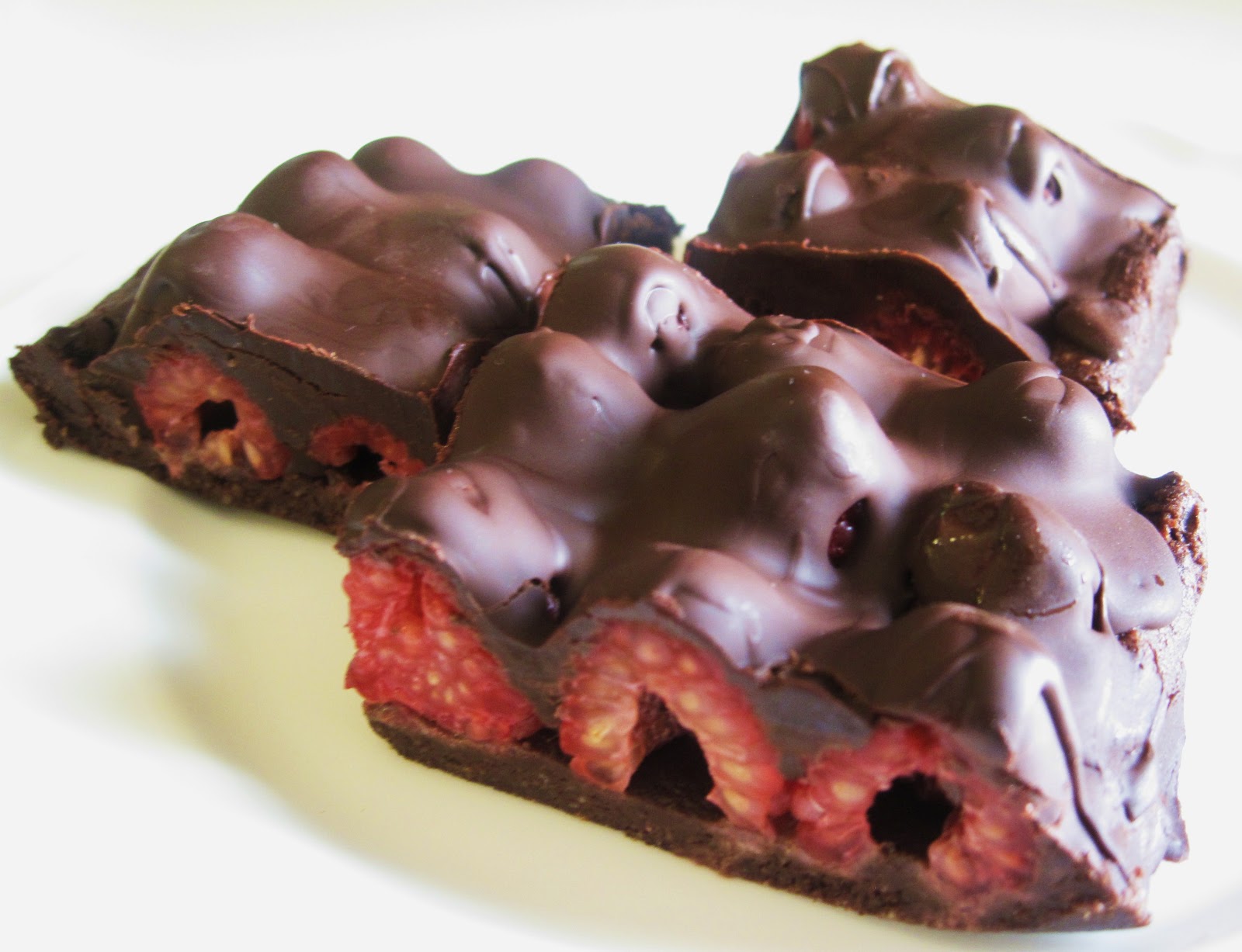 Gourmet Gopi: Serious Chocolate Raspberry Bars