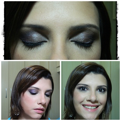 Tati Costa: Tutorial Esfumado Azul e Roxo.