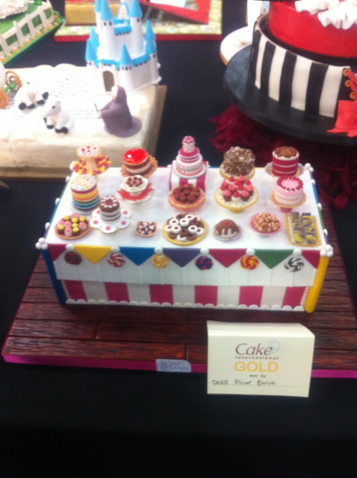 First Entry in Cake International Competition - Merit Award! | Chérie Kelly