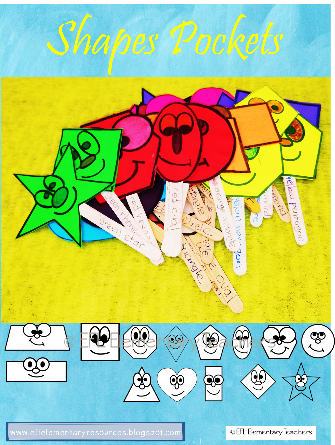 EFL Elementary Teachers: Shapes Unit for Elementary ELA