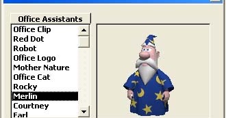 Selection of Office Assistant ~ LEARN MS-ACCESS TIPS AND TRICKS