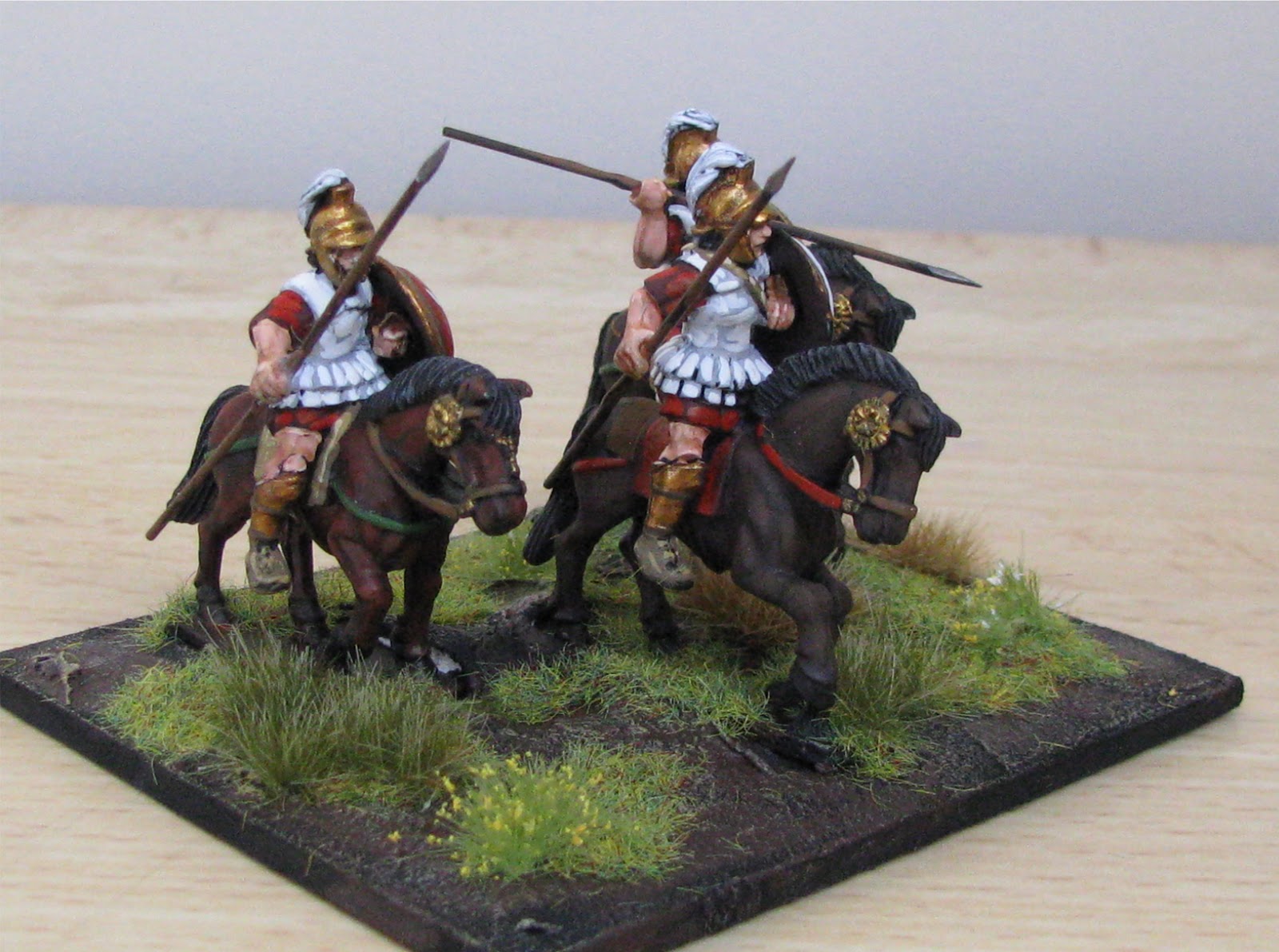 15mm paint shack: 28mm Carthaginian punic cav finished