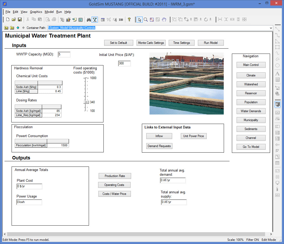 GoldSim Blog: Examples of Dashboards