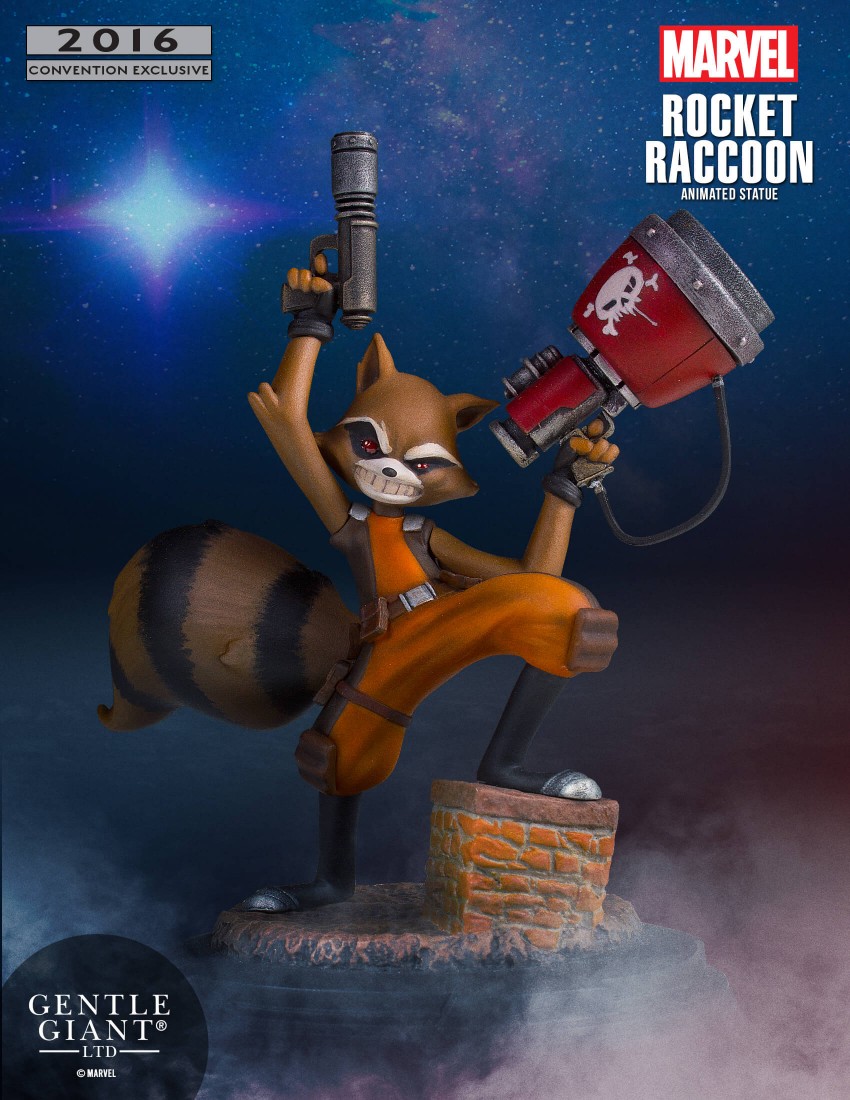 The Blot Says...: SDCC 16 Exclusive Rocket Raccoon Marvel Animated ...