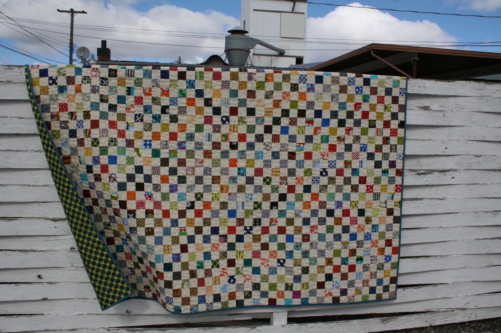 THE QUILT BARN: Mary's Postage Stamp Quilt