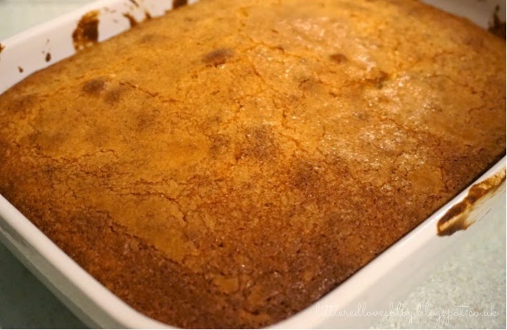 Little Red Loves: Little Red's Easy Treacle Sponge (Oven Baked Not Steamed)