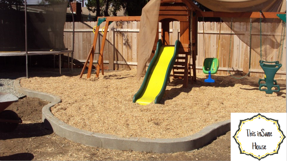 This inSane House: DIY Concrete Edger or Retaining Curb