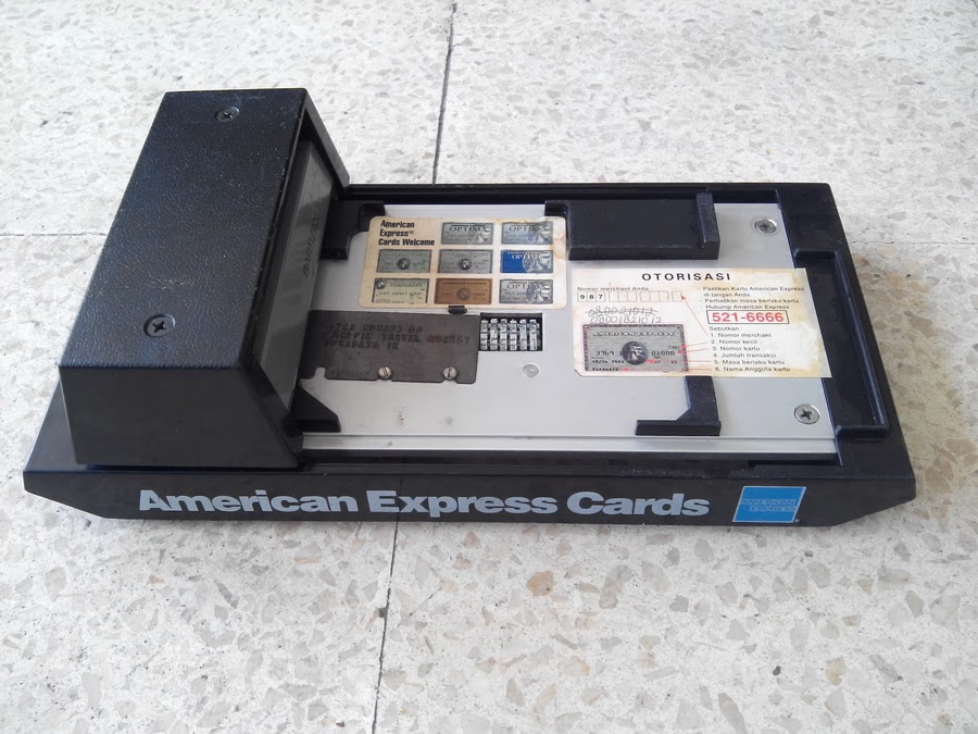 Djejak Masa: Bartizan Credit Card Imprinter