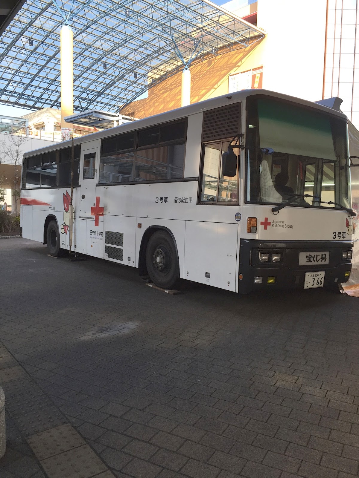 Data of Japan: Blood donation BUS