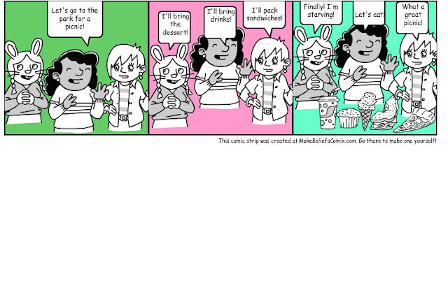 Katherine's Blog: Make Beliefs Comix and Pixton Comics